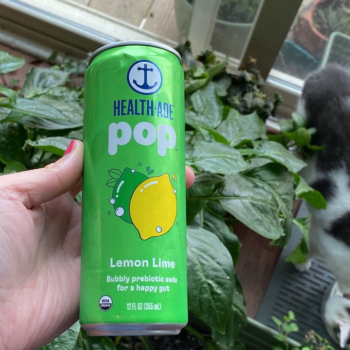 Health-Ade Lemon lime prebiotic pop Review | abillion