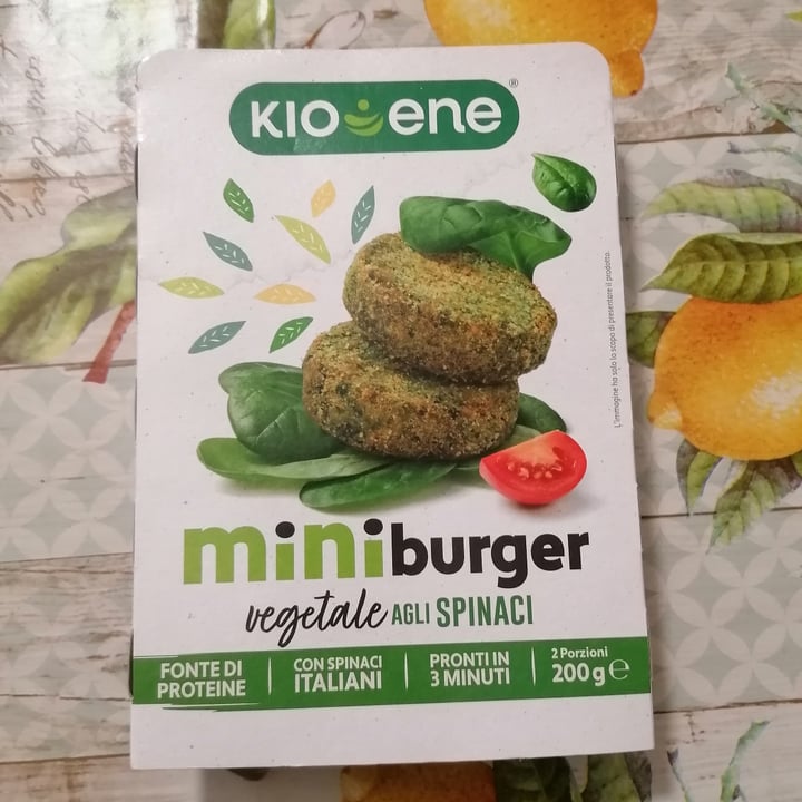 Kioene Mini Burger Vegetale Agli Spinaci Review | abillion