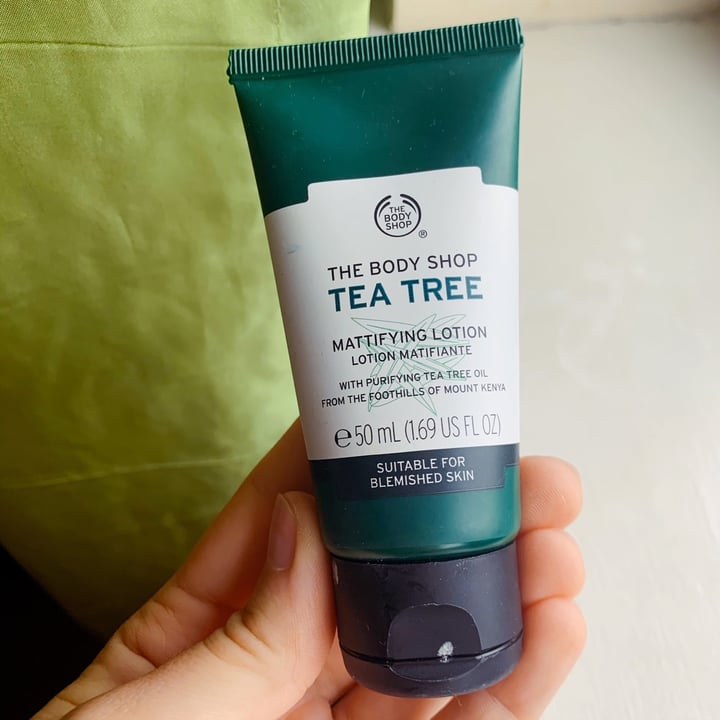 The Body Shop Tea Tree Mattifying Lotion Review | abillion