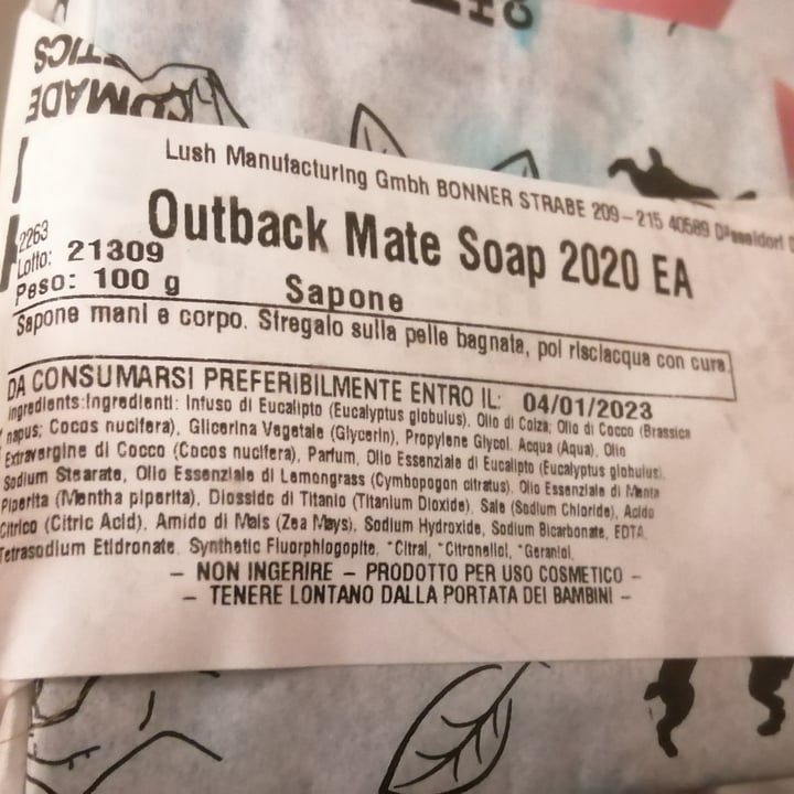 LUSH Fresh Handmade Cosmetics Outback MATE Soap 2020 Review | abillion