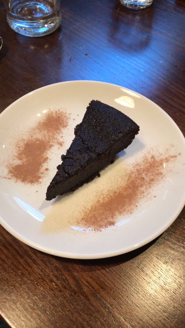 Hardcore Burgers Pimlico, United Kingdom Vegan Chocolate fudge cake ...