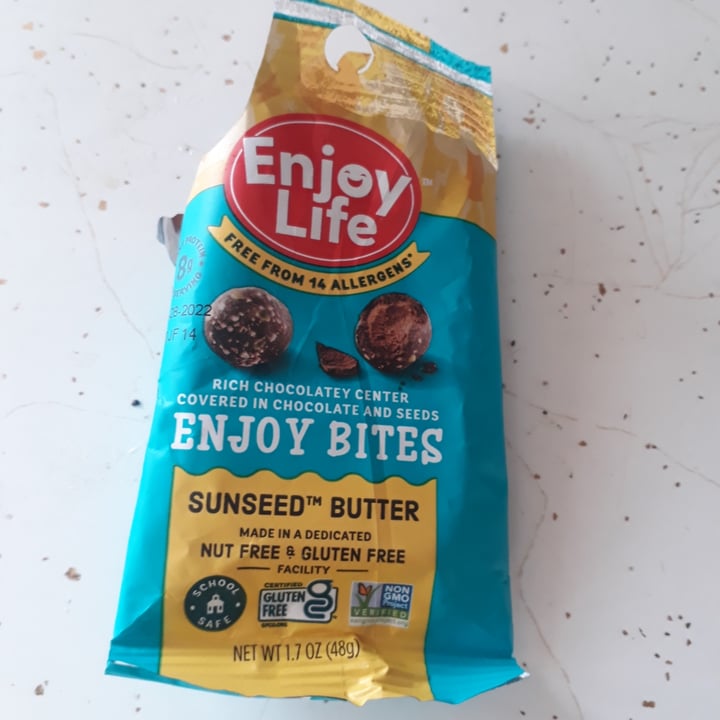 Enjoy Life Enjoy Bites sunseed butter Review | abillion