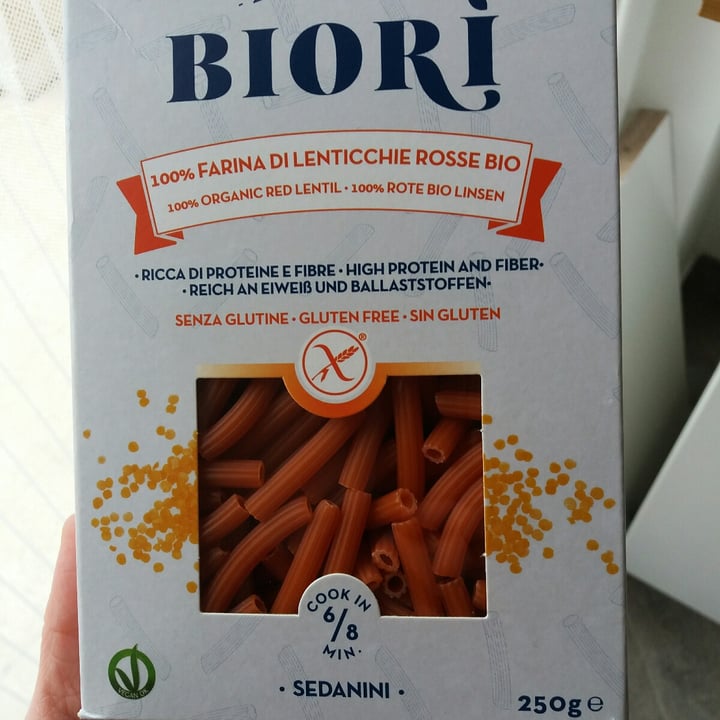 Biori Biori' Sedanini di Lenticchie Rosse Bio Review | abillion