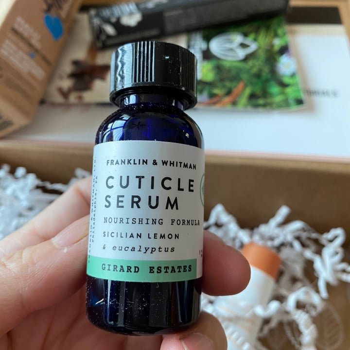 Franklin & Whitman Cuticle Serum Review | abillion