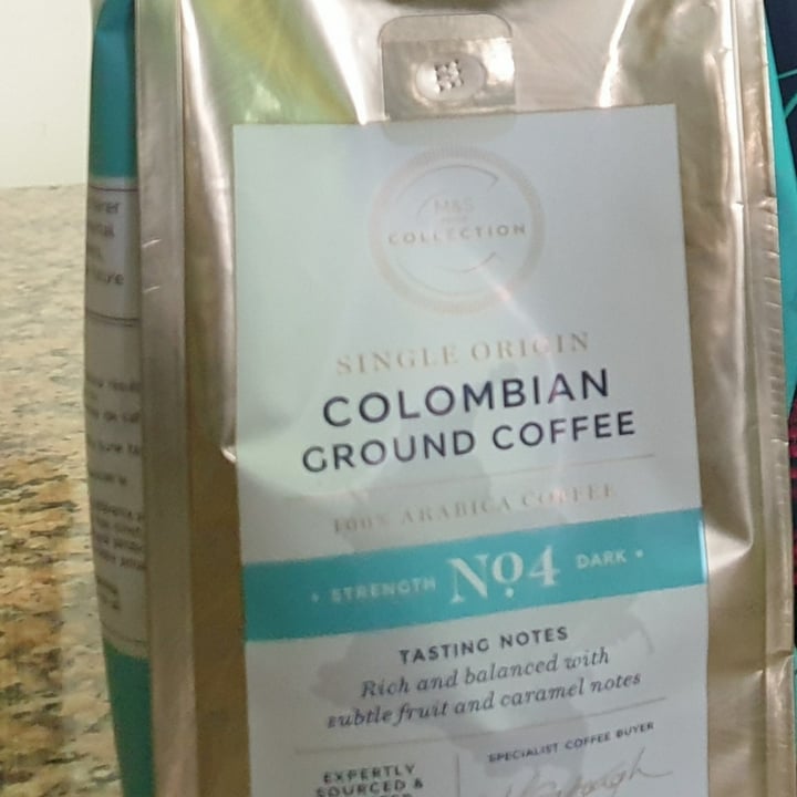 Marks and Spencer single origin colombian ground coffee Review | abillion