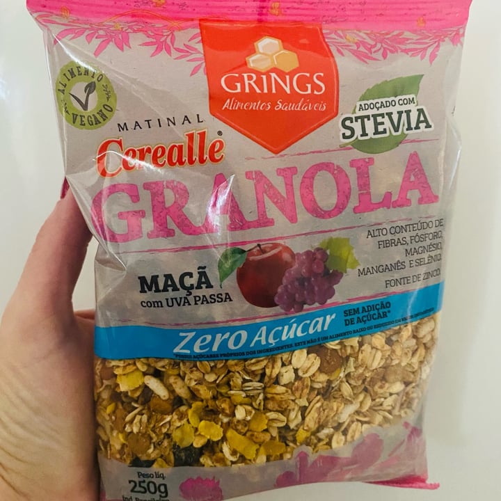 Grings alimentos saudáveis Granola Maçã Com Uva Passa Review | abillion