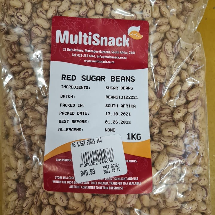 Multisnack Red Sugar Beans Review | abillion