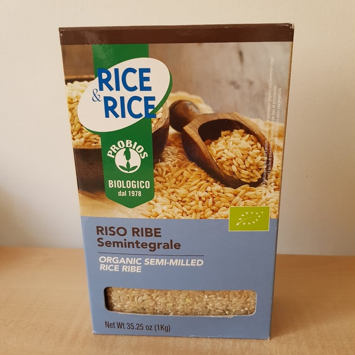 Rice & Rice Probios Bio Riso Ribe Semintegrale Reviews | abillion