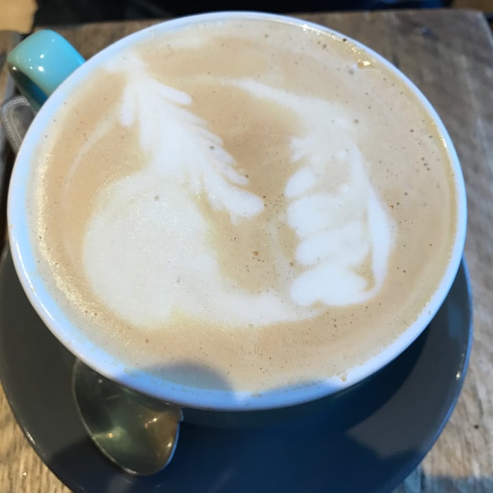 Lu-Ma Cafe Wimbledon, United Kingdom Oat Milk Latte Review | abillion