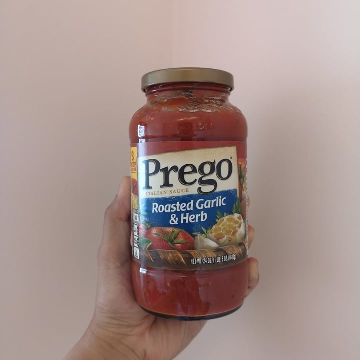 Prego Roasted Garlic & Herb Italian Sauce Review | abillion