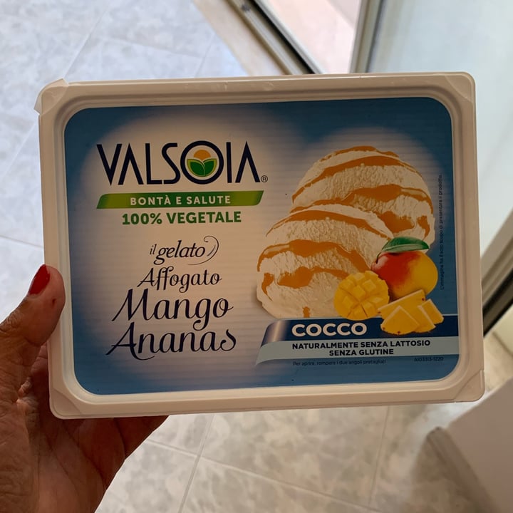 Valsoia Gelato affogato mango ananas Review | abillion
