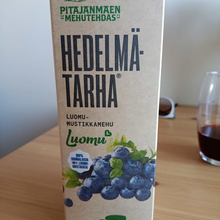 Valio Hedelmä-tarha Luomu Mustikkamehu Review | abillion