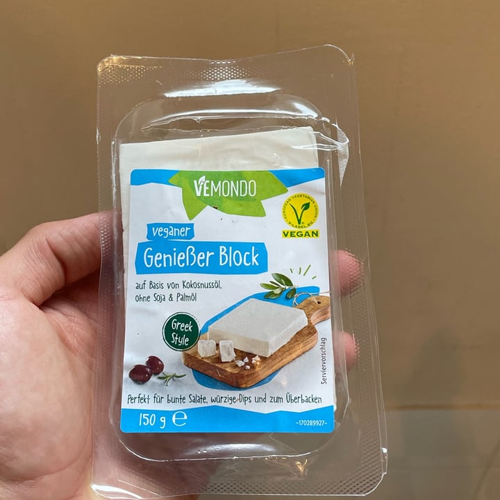 Vemondo Vegan Greek Style Block Review | abillion