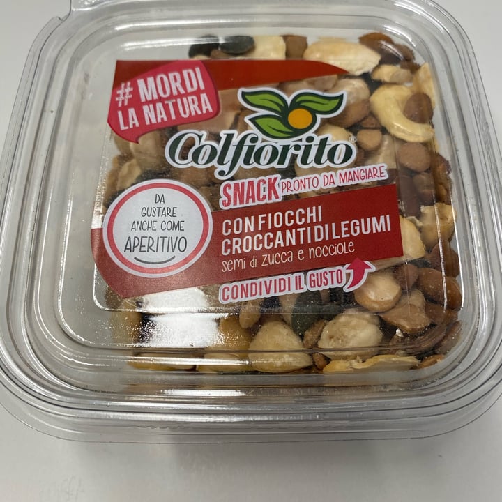 Colfiorito Snack con fiocchi croccanti di legumi, semi di zucca e ...