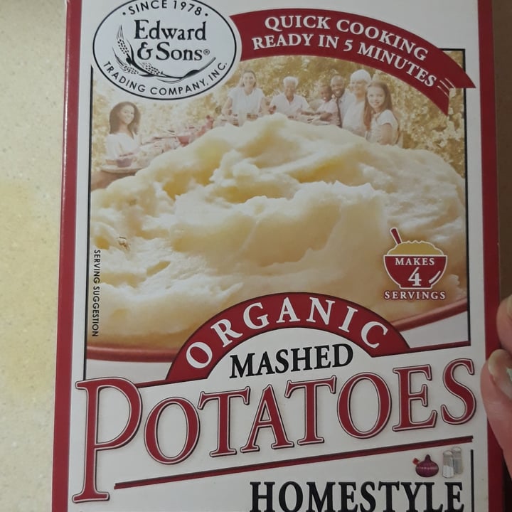 Edward and sons Organic homestyle mashed potatoes Review | abillion