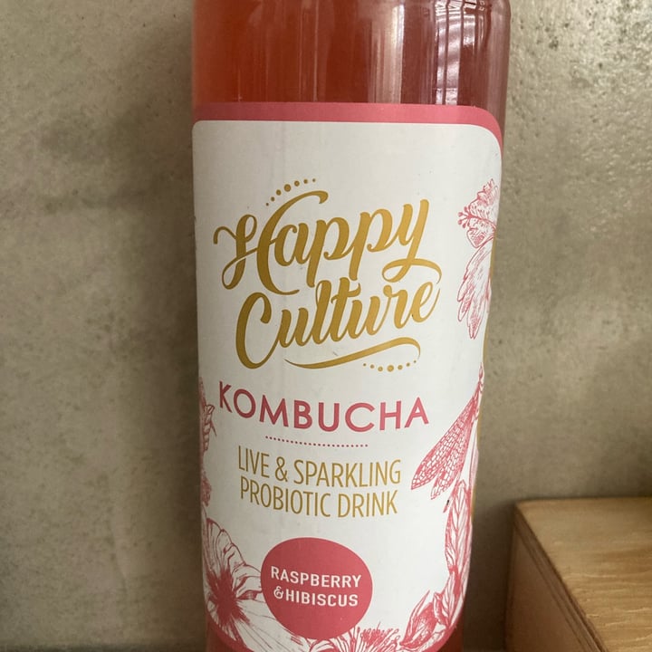 Happy Culture Kombucha Raspberry and Hibiscus Review | abillion