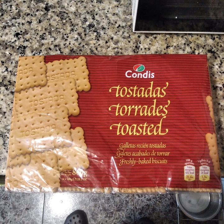 Condis Galletas Tostadas Review | abillion