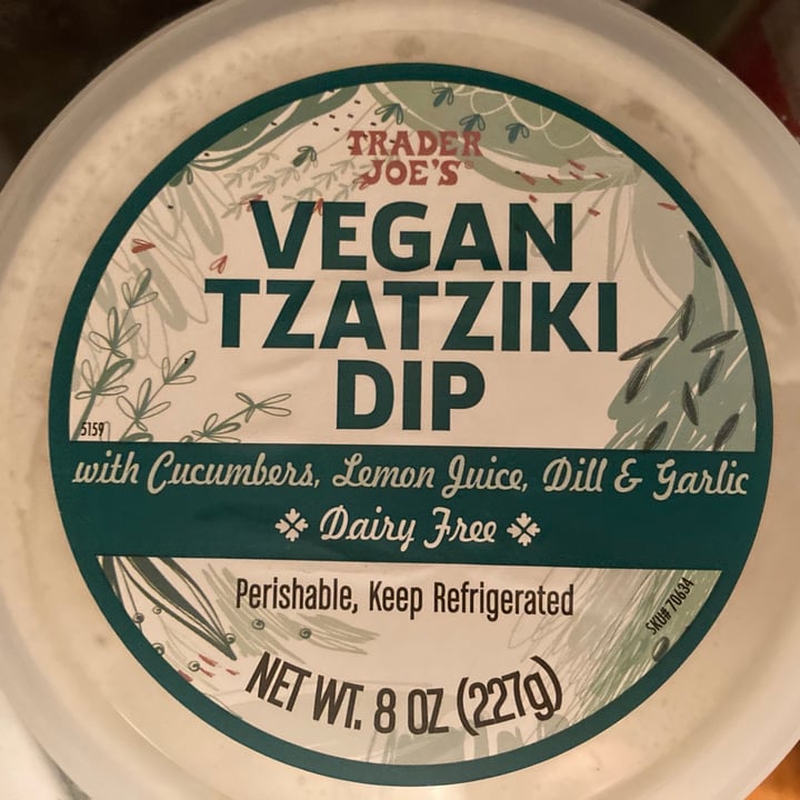 Trader Joe's Vegan tzatziki dip Review | abillion