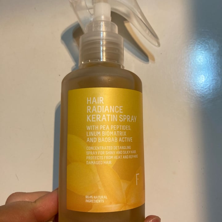 Freshly Cosmetics Hair radiance keratin spray Review | abillion