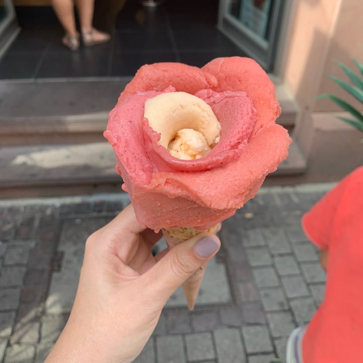 GELATO AL NATURALE La Valette-du-Var, France Flower Shaped Gelato ...