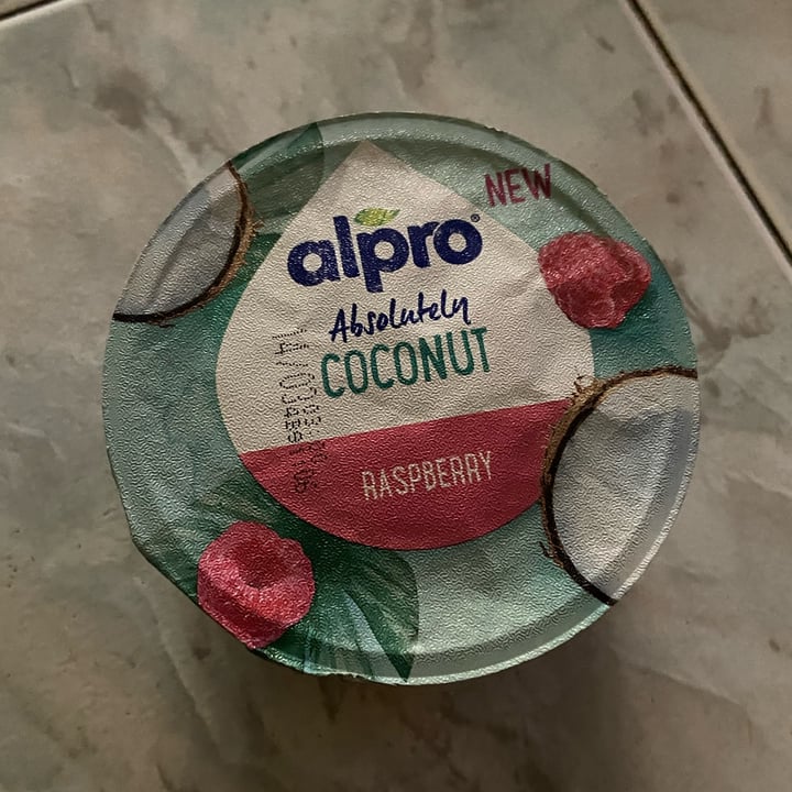 Alpro Absolutely Coconut Raspberry Review | abillion