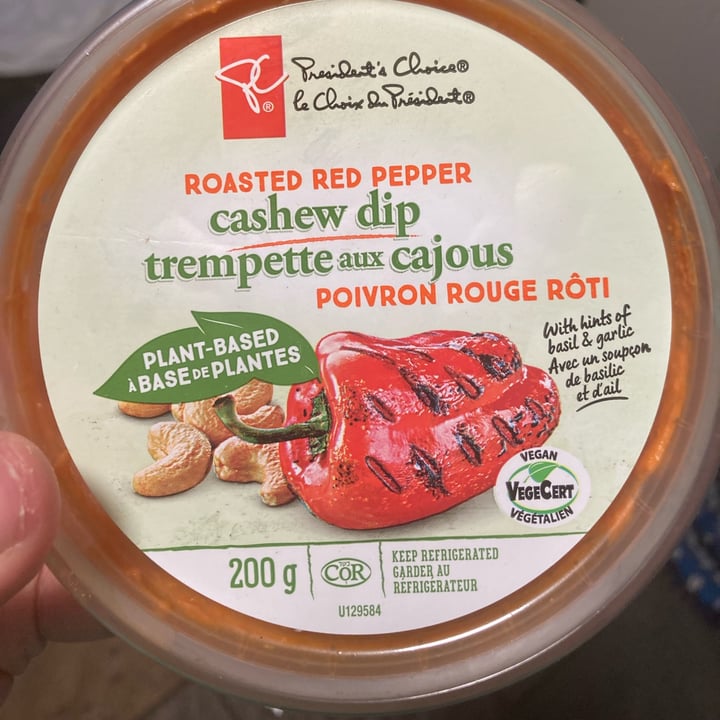President's Choice Roasted Red Pepper Cashew Dip Review | abillion