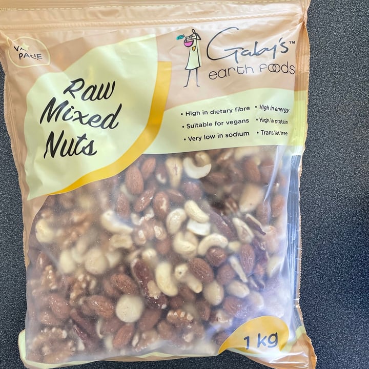 Gaby’s Earth Foods Raw Mixed Nuts 1kg Review | abillion