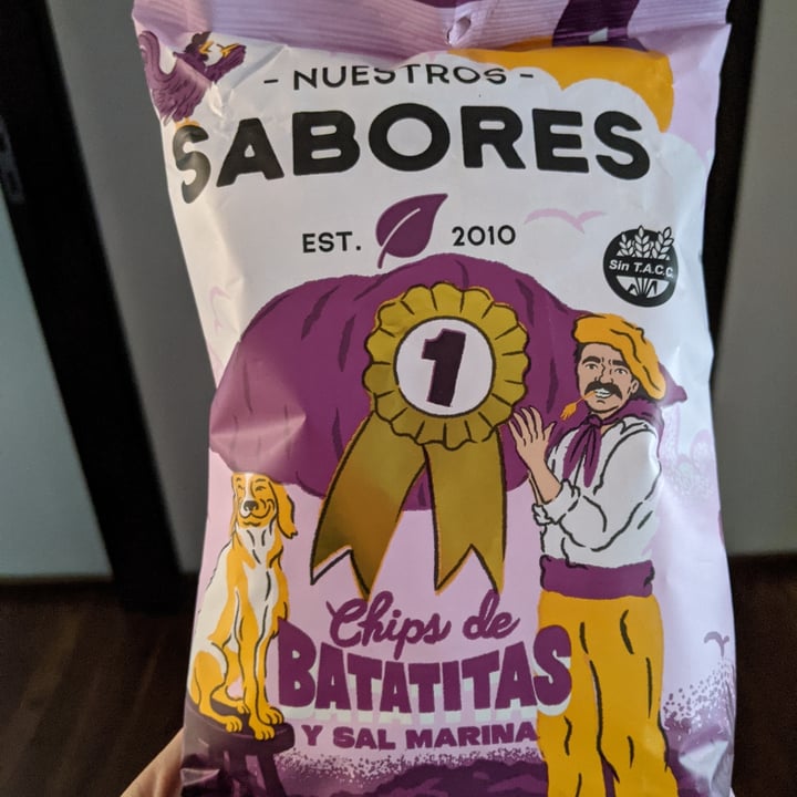 Nuestros Sabores Chips De Batatitas Y Sal Marina Review | abillion
