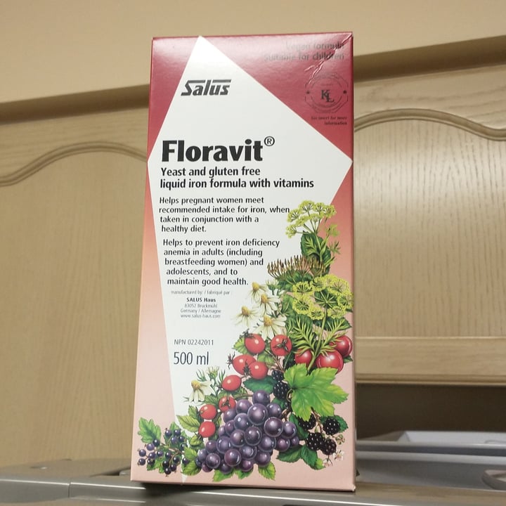 SALUS Haus Floravit - Yeast and gluten free liquid iron VEGAN Reviews ...