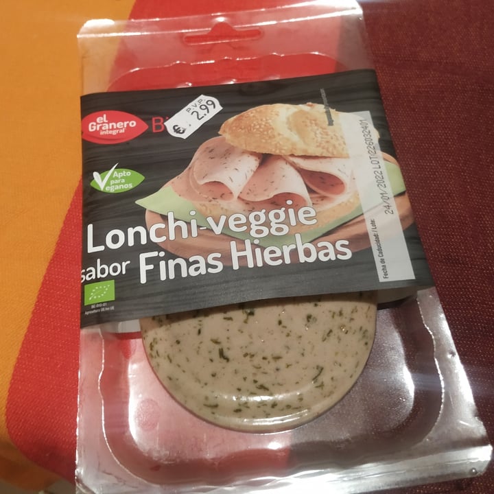 El Granero Integral Lonchi Veggie Finas Hierbas Review | abillion