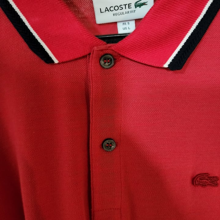 Lacoste Red Polo Shirt Review | abillion