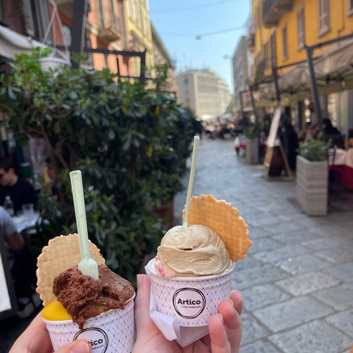 Artico Gelateria - Isola Milano, Italy gelato coppetta Review | abillion