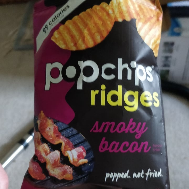 Popchips Popchips Ridges Smokey Bacon Review | abillion