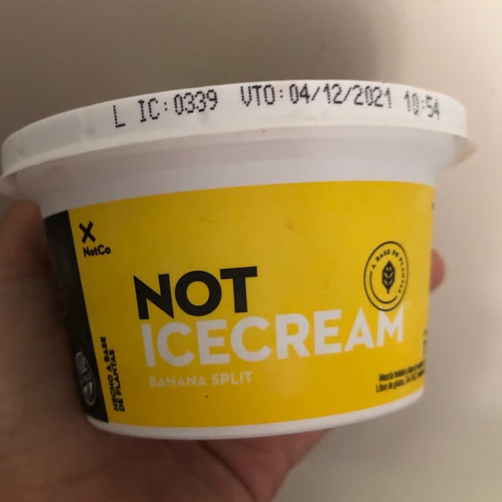NotCo Not Ice Cream Banana Split Mini Review | abillion