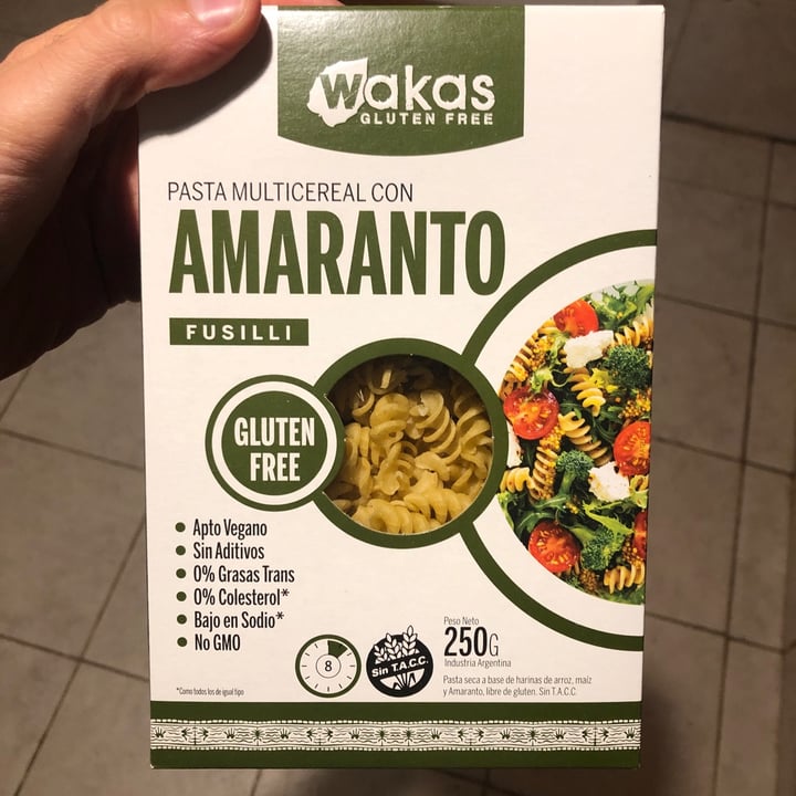 Wakas Pasta Multicereal con Amaranto Review | abillion
