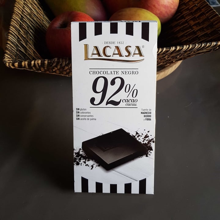 Lacasa Chocolate Negro 92% Cacao Review | abillion