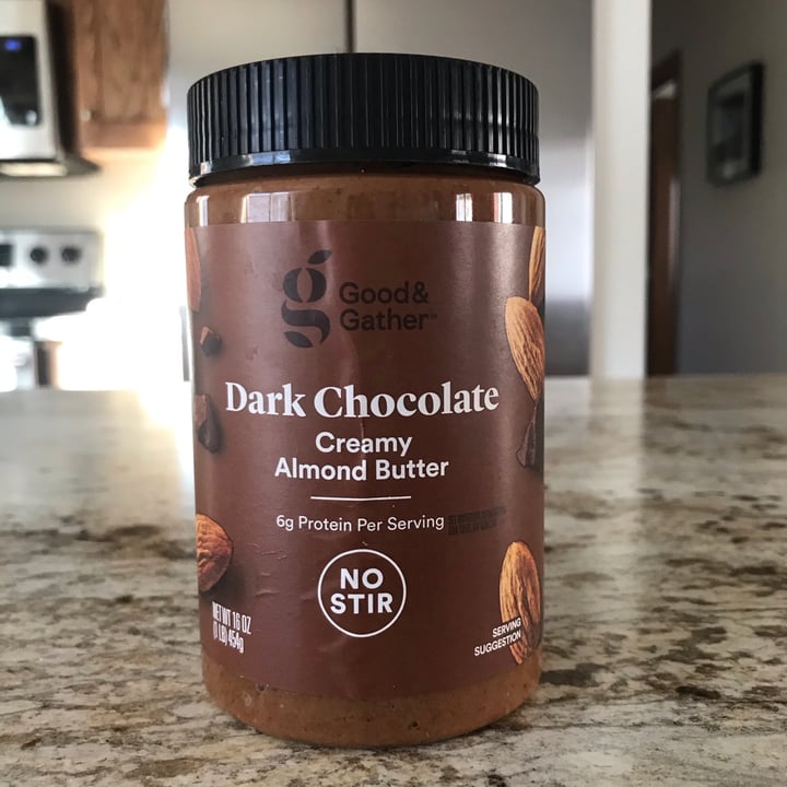 Good & Gather Dark Chocolate Creamy Almond Butter Review | abillion