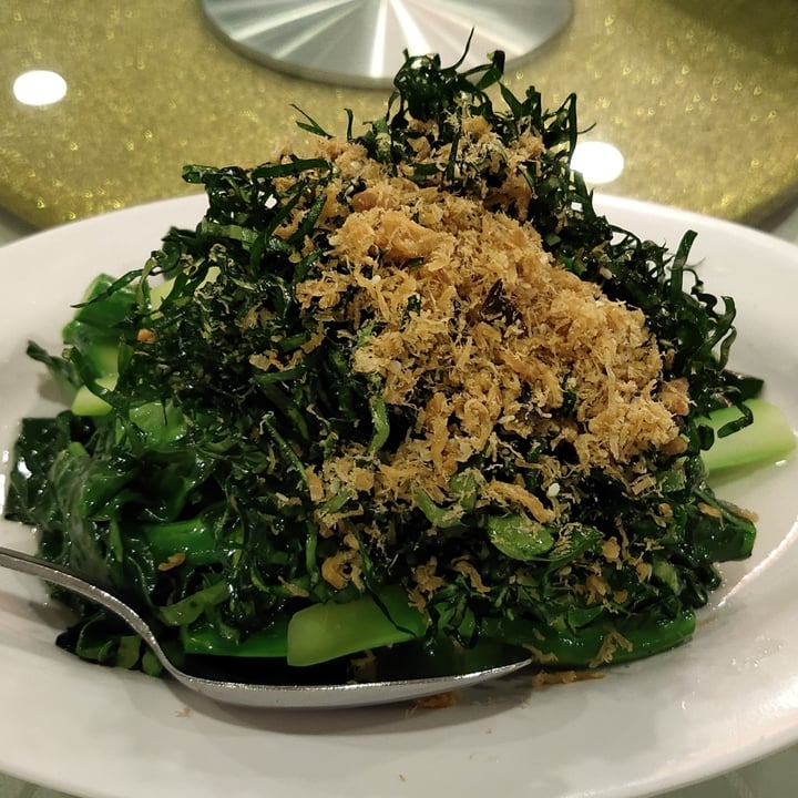 Miao Yi Vegetarian Restaurant Outram, Singapore Kai Lan With Seaweed ...