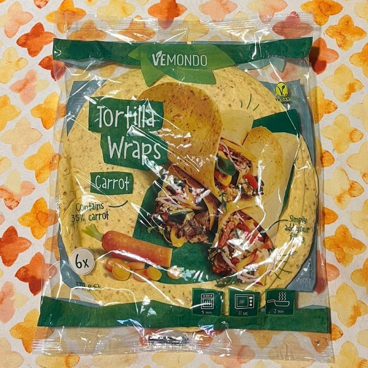 Vemondo Tortilla wraps carrots Review | abillion