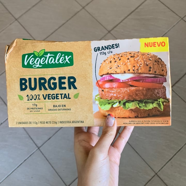 Vegetalex Burger 100% Vegetal Review | abillion