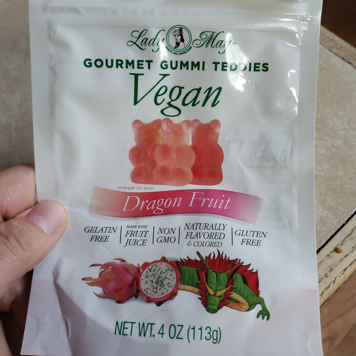 Lady May Sweets and Confections Dragon Fruit Gummi Teddies Review ...