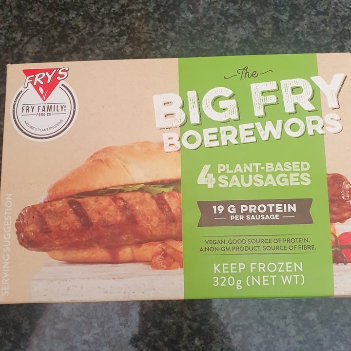 Fry's Family Food Co The Big Fry Boerewors Review | abillion