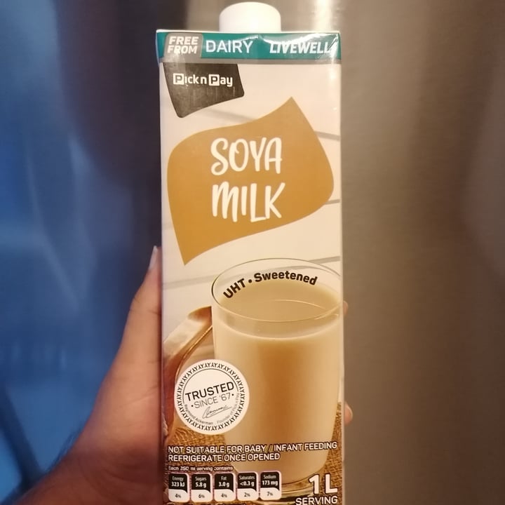 Pick n Pay Livewell Soya Milk Review | abillion