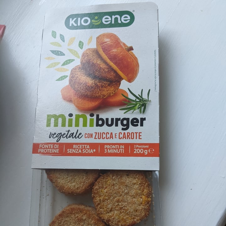 Kioene Mini Burger Zucca E Carote Review | abillion