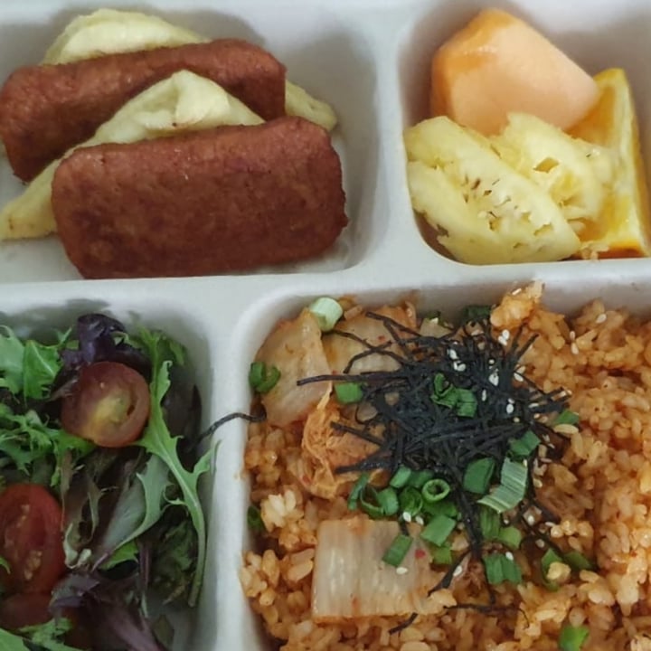 Green Common Singapore Singapore Omni Kimchi Fried Rice Bento Review ...