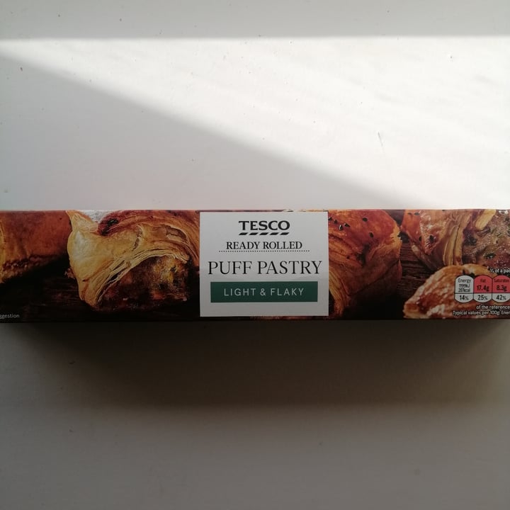 Tesco Ready rolled Puff Pastry (reduced Fat) Review | abillion