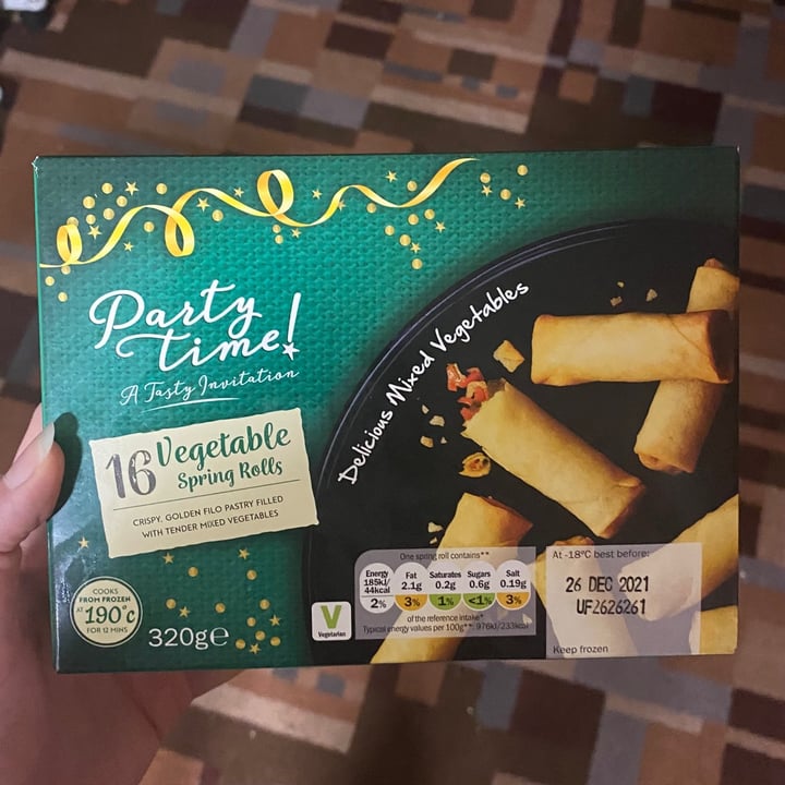 Vemondo Vegetable Spring Rolls Review | abillion