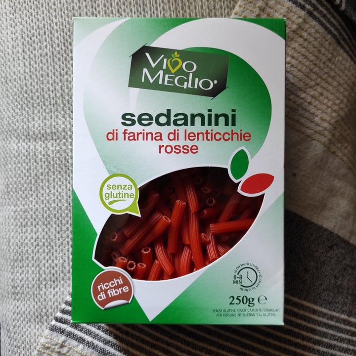 Vivo Meglio Sedanini di farina di lenticchie rosse Review | abillion