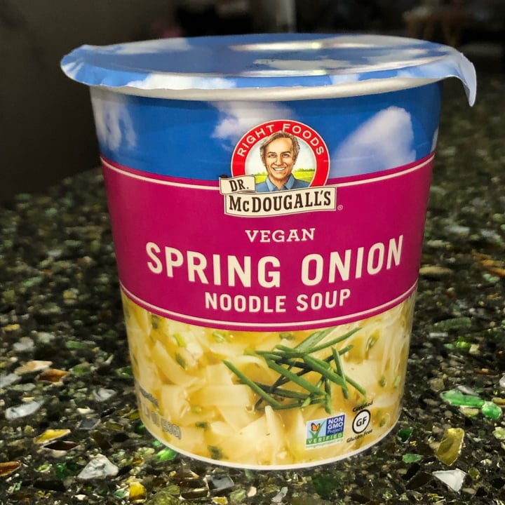 Dr McDougall's Right Foods Spring Onion Noodle Soup Review | abillion