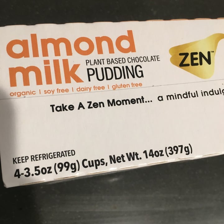 Zen Almond Milk Chocolate Pudding Review | abillion